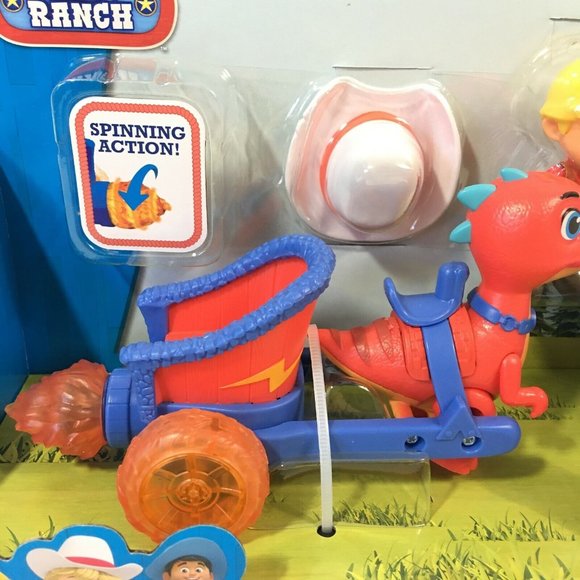 Jazzwares | Toys | Dino Ranch Jon Blitzs Chariot Pull Back And Go ...